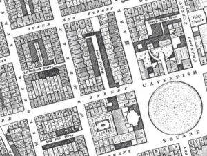 HORWOOD’S MAP OF REGENCY LONDON – Number One London